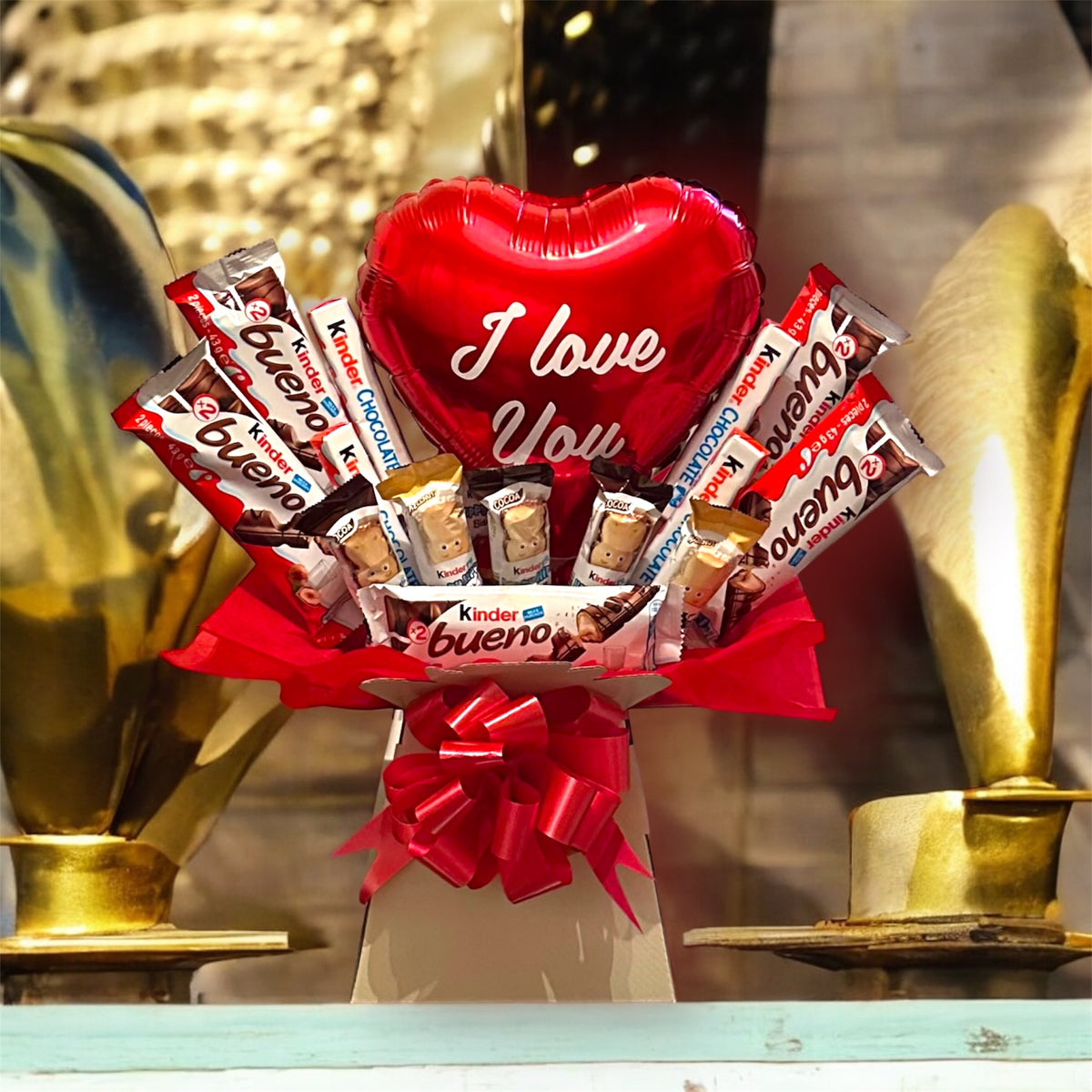 Kinder Love Chocolate Bouquet – All Celebration Gifts